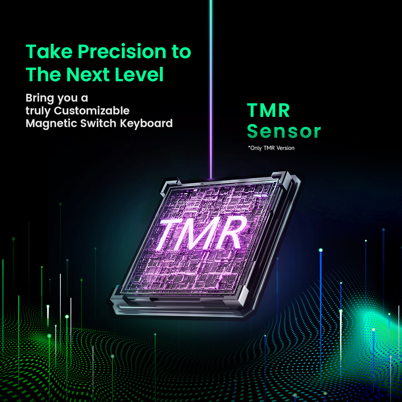 FUN60 TMR/HE Magnetic Keyboard