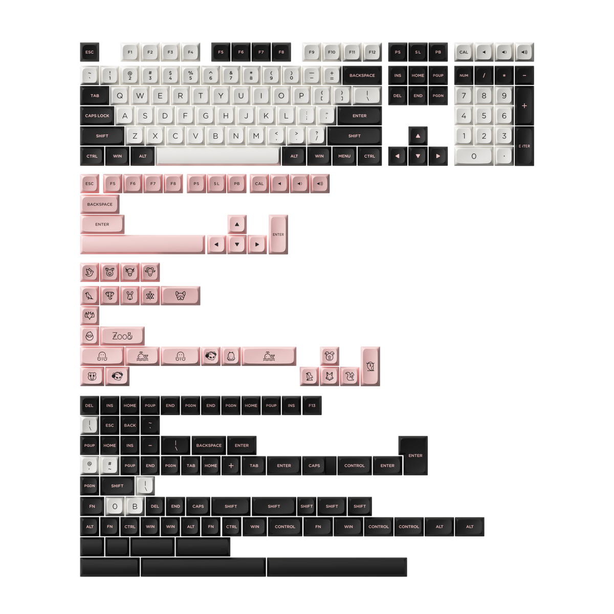 Keycaps by Monsgeek | Unique Custom Keycaps