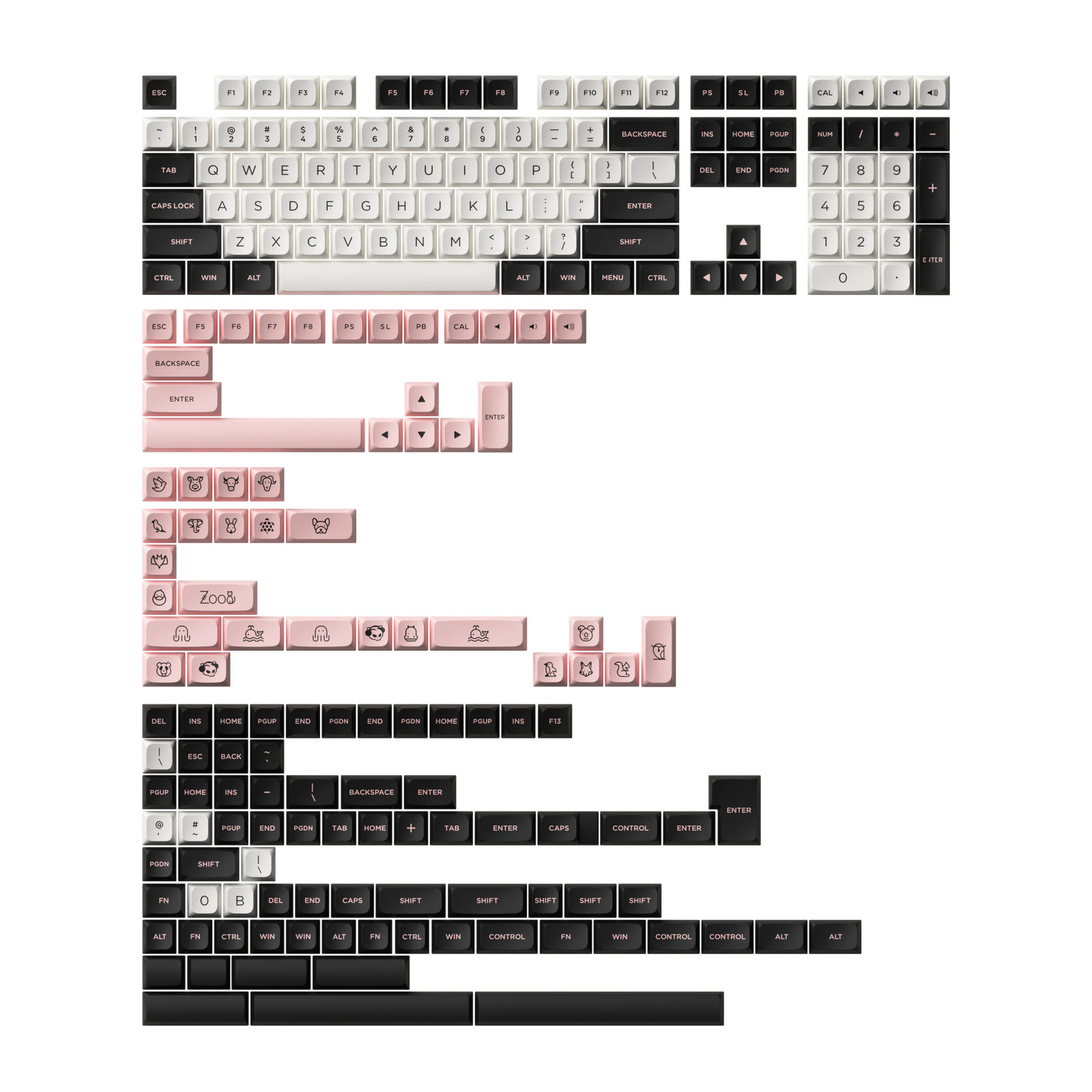 Keycaps by Monsgeek | Unique Custom Keycaps