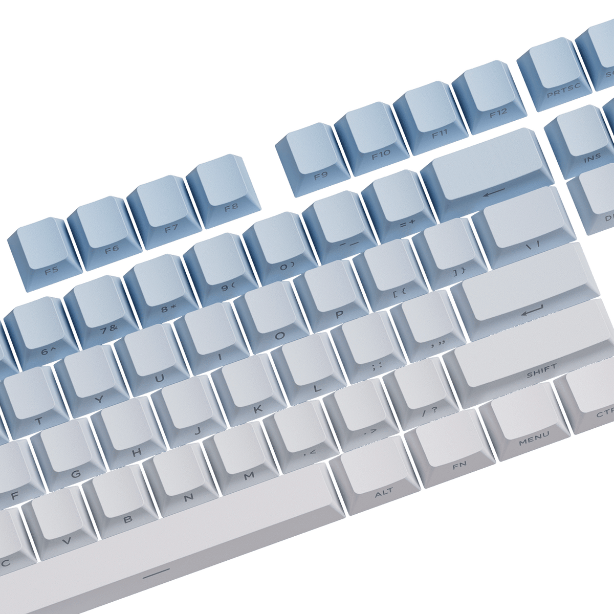 Akko Blue Gradient Keycap Set (135-Key) | Monsgeek EU