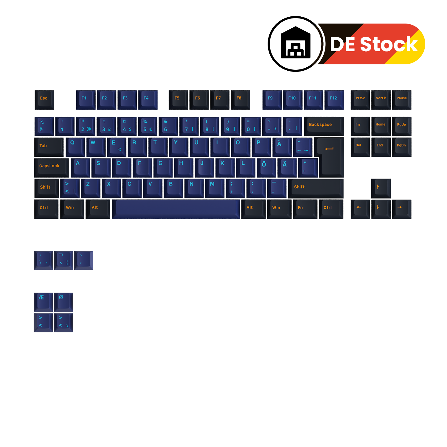 Akko Horizon ISO Nordic Keycap Set (95-key) | Monsgeek EU