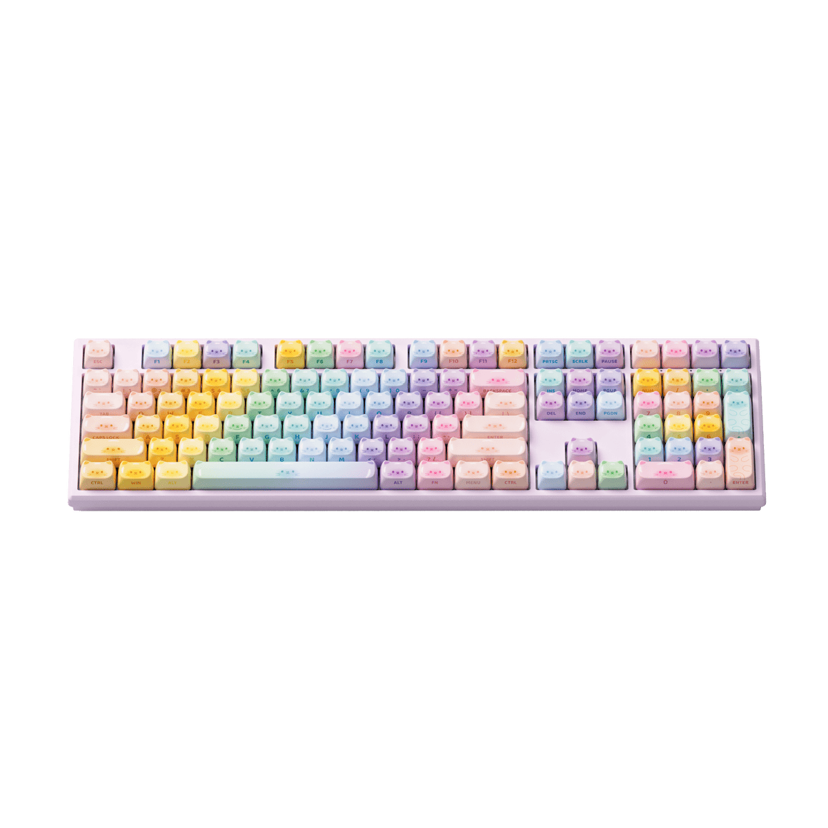 MG108B Colorful Cats Full Size Mechanical Keyboard | Monsgeek EU