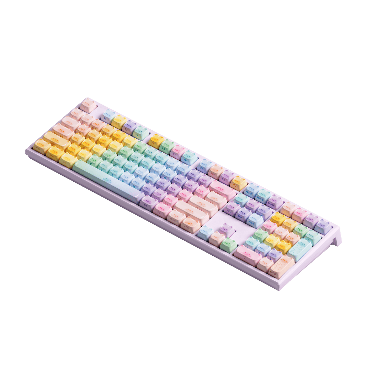 MG108B Colorful Cats Full Size Mechanical Keyboard | Monsgeek EU