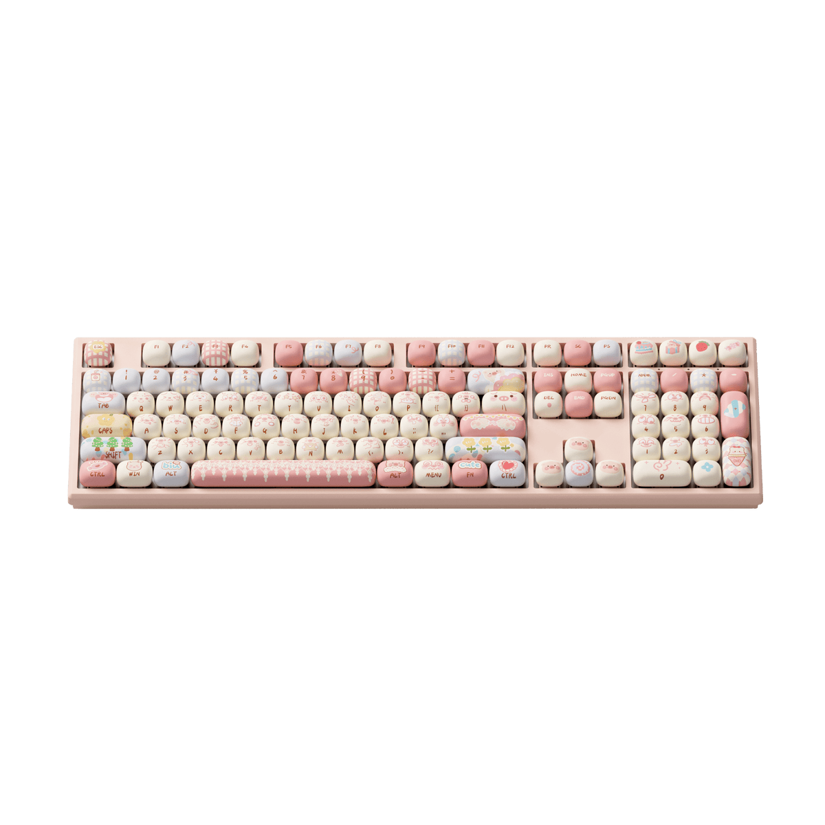 Monsgeek MG108B Piggy Party Full Size Mechanical Keyboard | Monsgeek EU