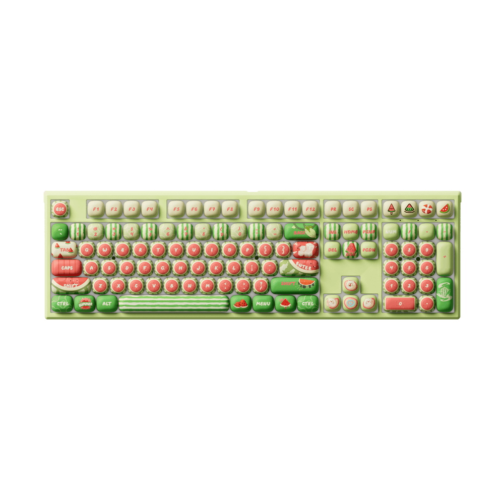 Monsgeek MG108B Watermelon Full Size Mechanical Keyboard | Monsgeek EU