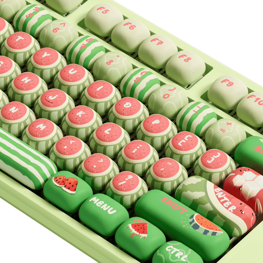 Monsgeek MG108B Watermelon Full Size Mechanical Keyboard | Monsgeek EU