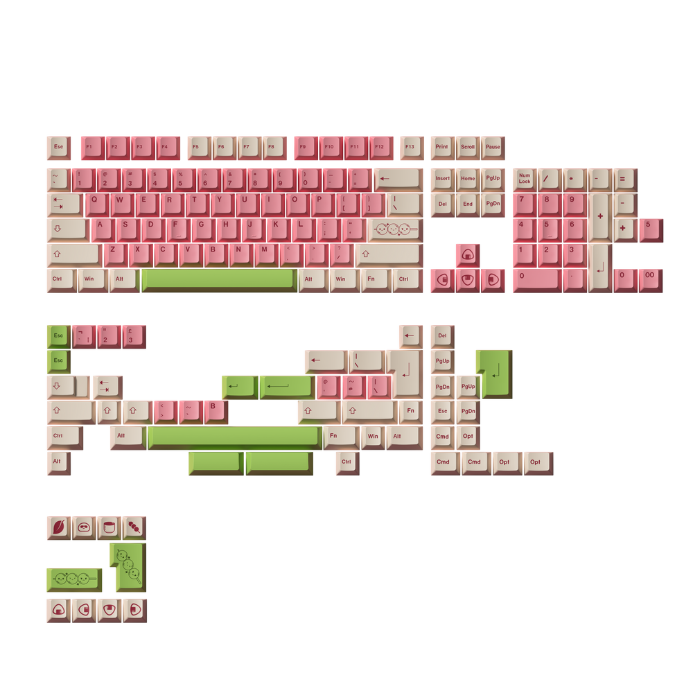 Akko Keycap Sets | ISO & ANSI Keycap Sets