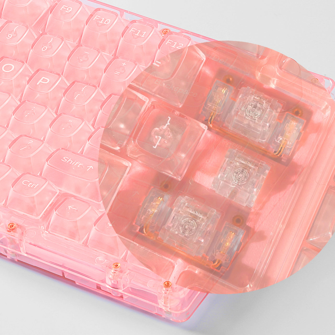 MonsGeek ICE 75 Transparent Keyboard | Monsgeek EU