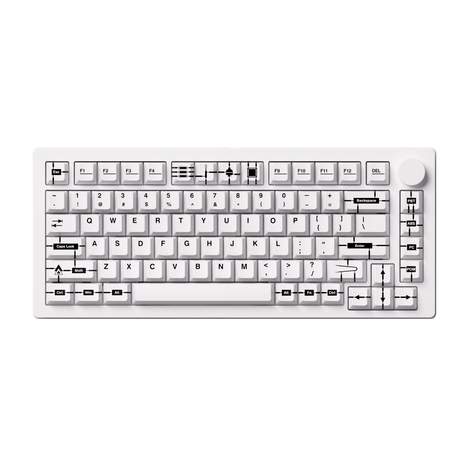 MonsGeek M1 V5 VIA US Series Mechanical Keyboard